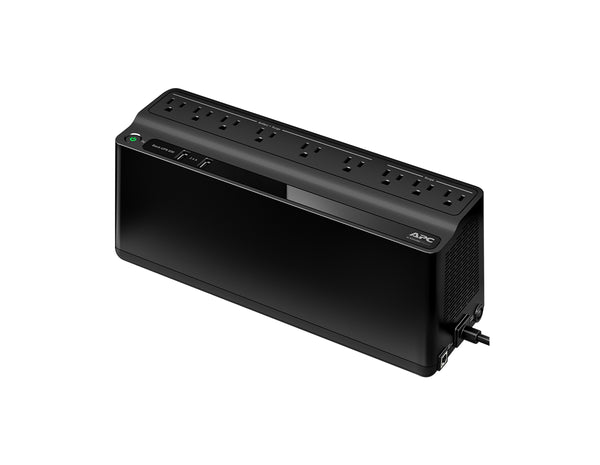 APC 9x NEMA 5-15R 850VA Surge Protector and Battery Backup UPS (BE850G
