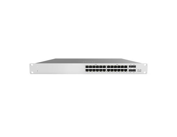 Cisco Meraki Stacking Cloud-Managed 24x GigE 370W PoE Switch (MS120-24