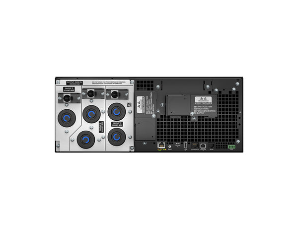 APC 2x L6-20R + 3x L6-30R NEMA 6kVA/6kW Rackmount 4U Smart-UPS On-Line ...